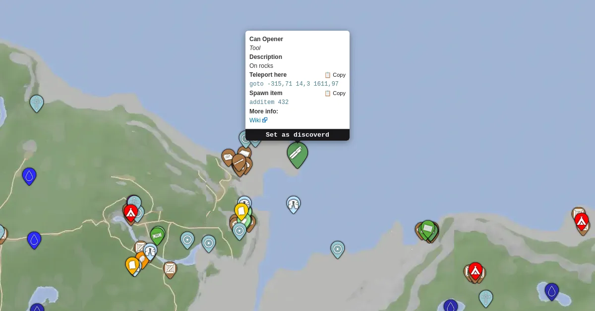 Can Opener - Sons Of The Forest Map