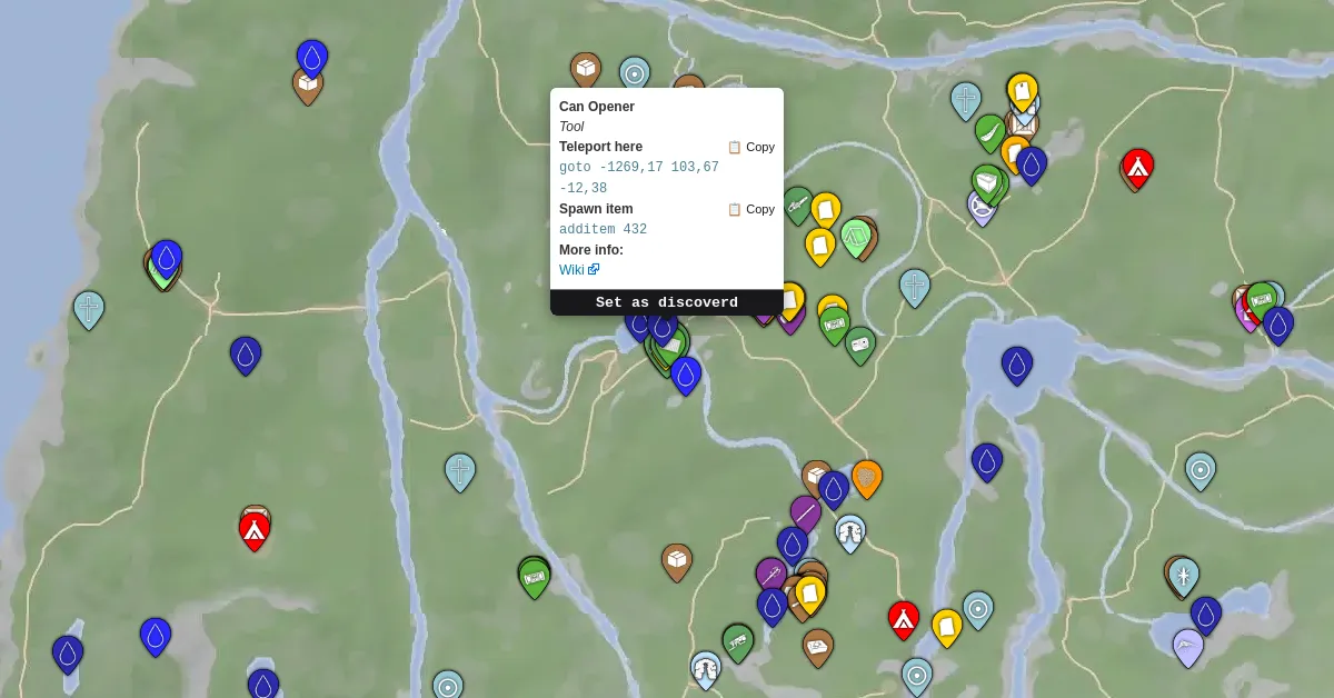 Can Opener - Sons Of The Forest Map