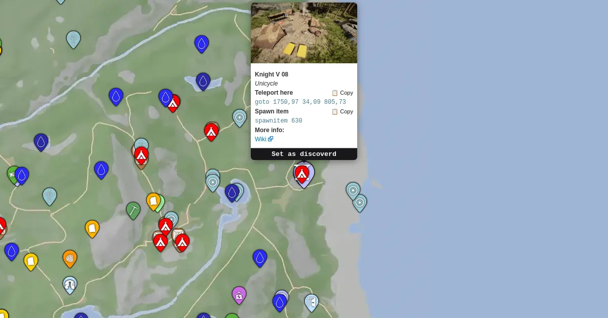 Knight V 08 - Sons Of The Forest Map