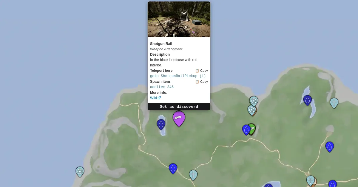 Shotgun Rail - Sons Of The Forest Map